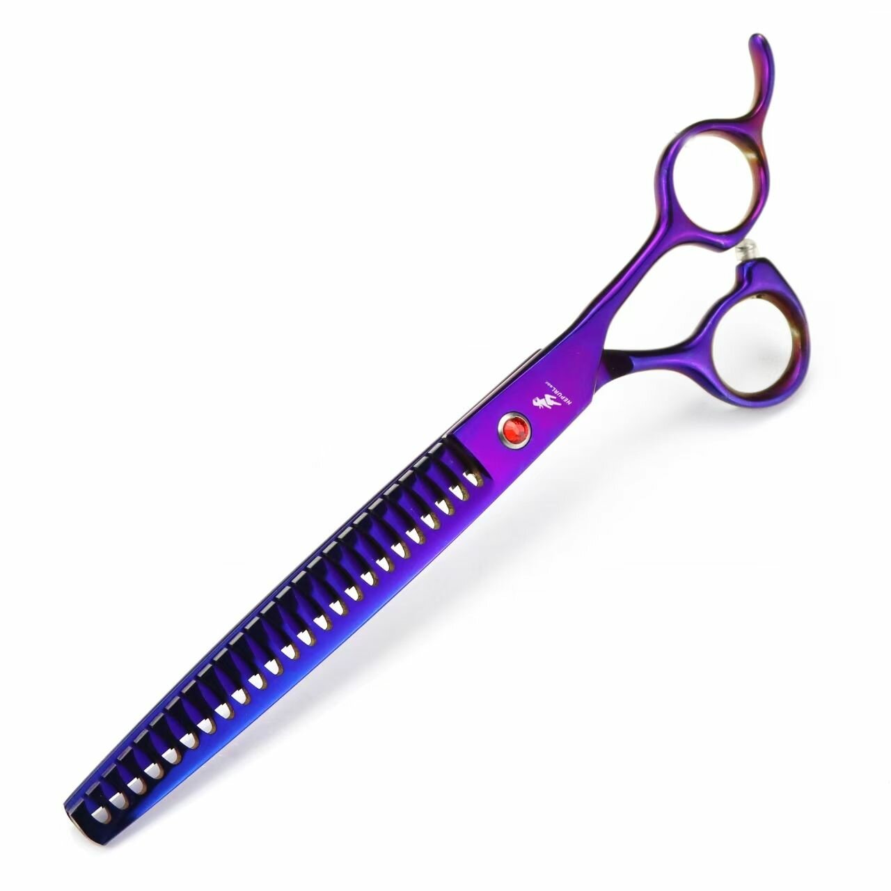 Ножницы для груминга KOMONDOR Violet KV-021, 7 дюймов филировочные