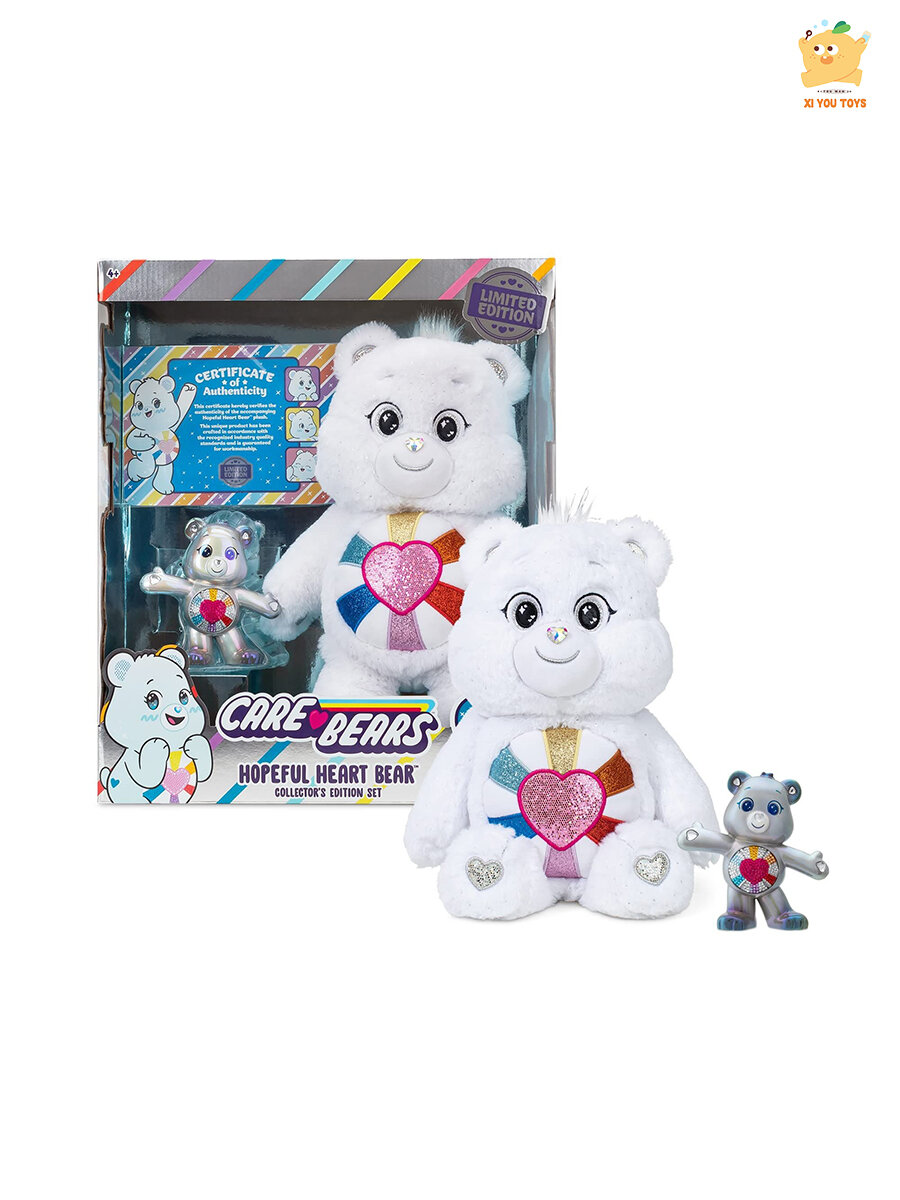 Care Bears Hopeful Heart Polar Bear / Коллекционная Мягкая Плюшевая Игрушка-мишка Тедди Для Детей В Возрасте От 4 Лет