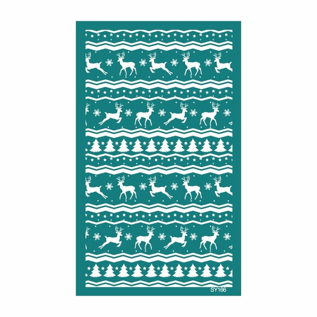 Снежинка Шелкография Трафареты Многоразовые Рождественская Тема Трансфер Шелкография