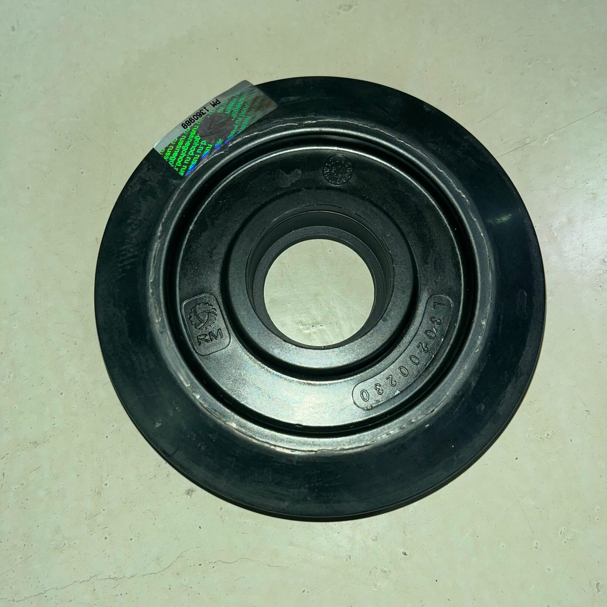 Каток пластиковый 165 мм. Тайга (завод)