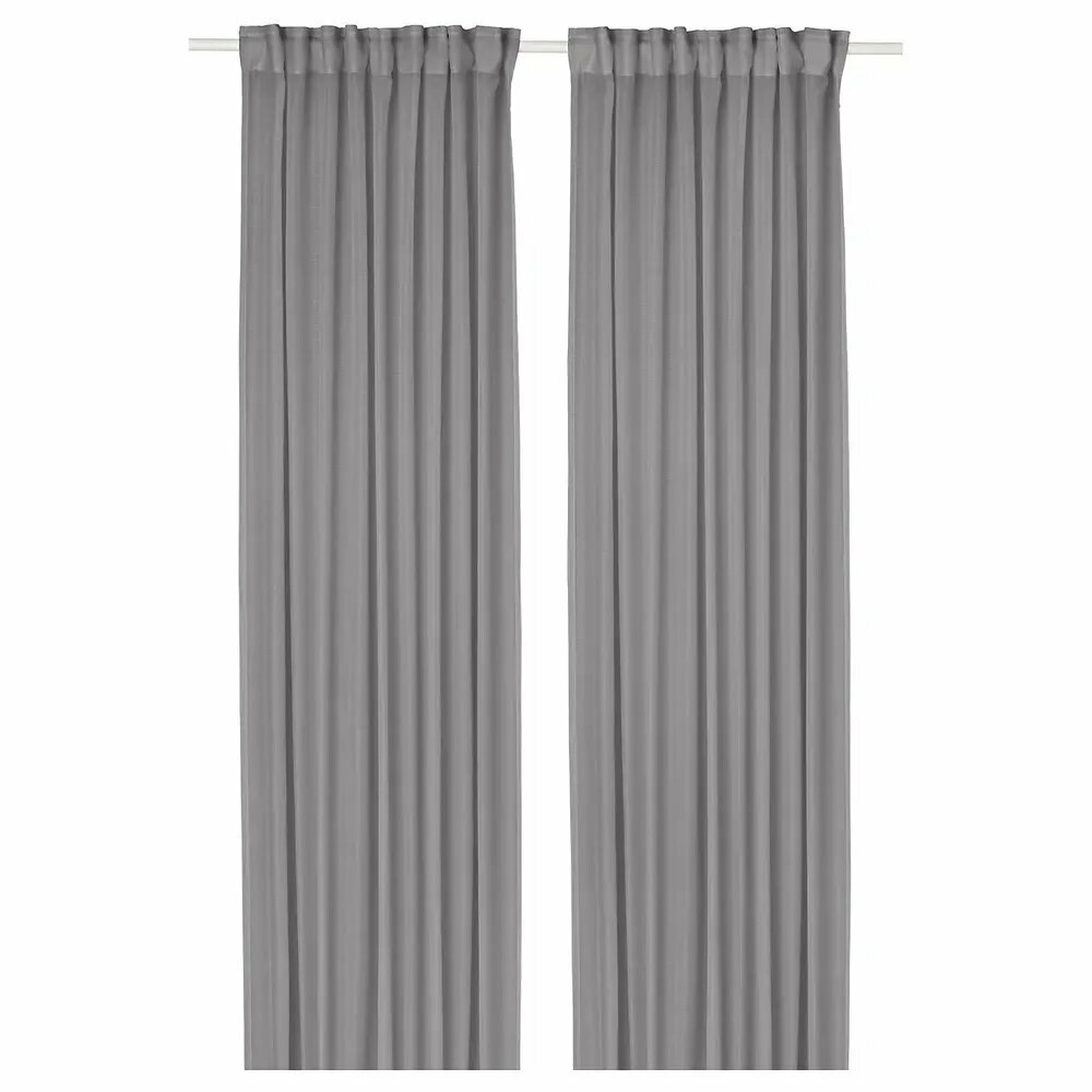 IKEA Штора 145х250 см серый