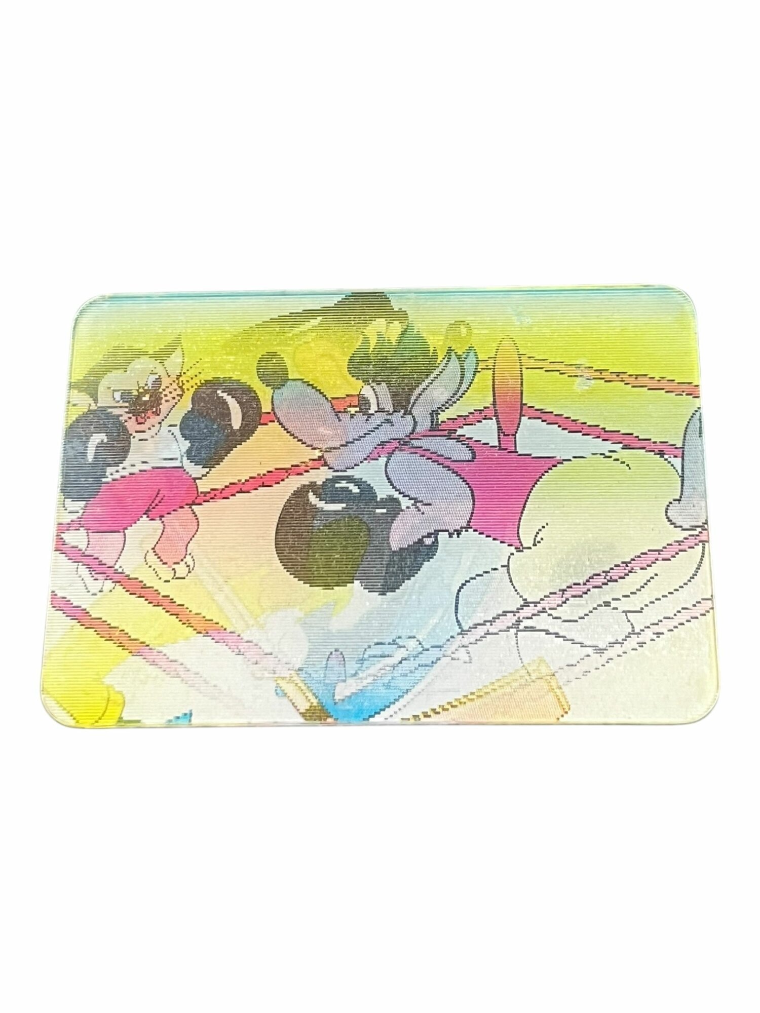 Советский винтажный переливающийся календарь, советская мультипликация, сделано в СССР