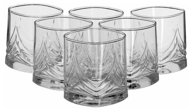 Стаканы триумф 320мл 6шт. низк. 41620 717318 РОС