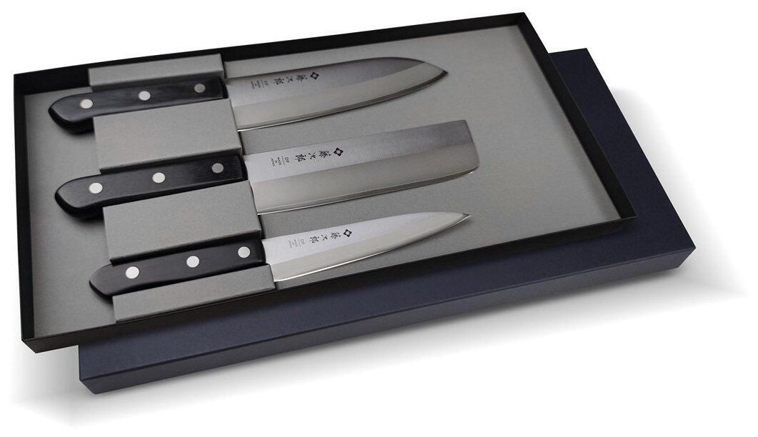 Набор ножей Tojiro Western knife FG-8300, 3 ножа — купить в интернет ...