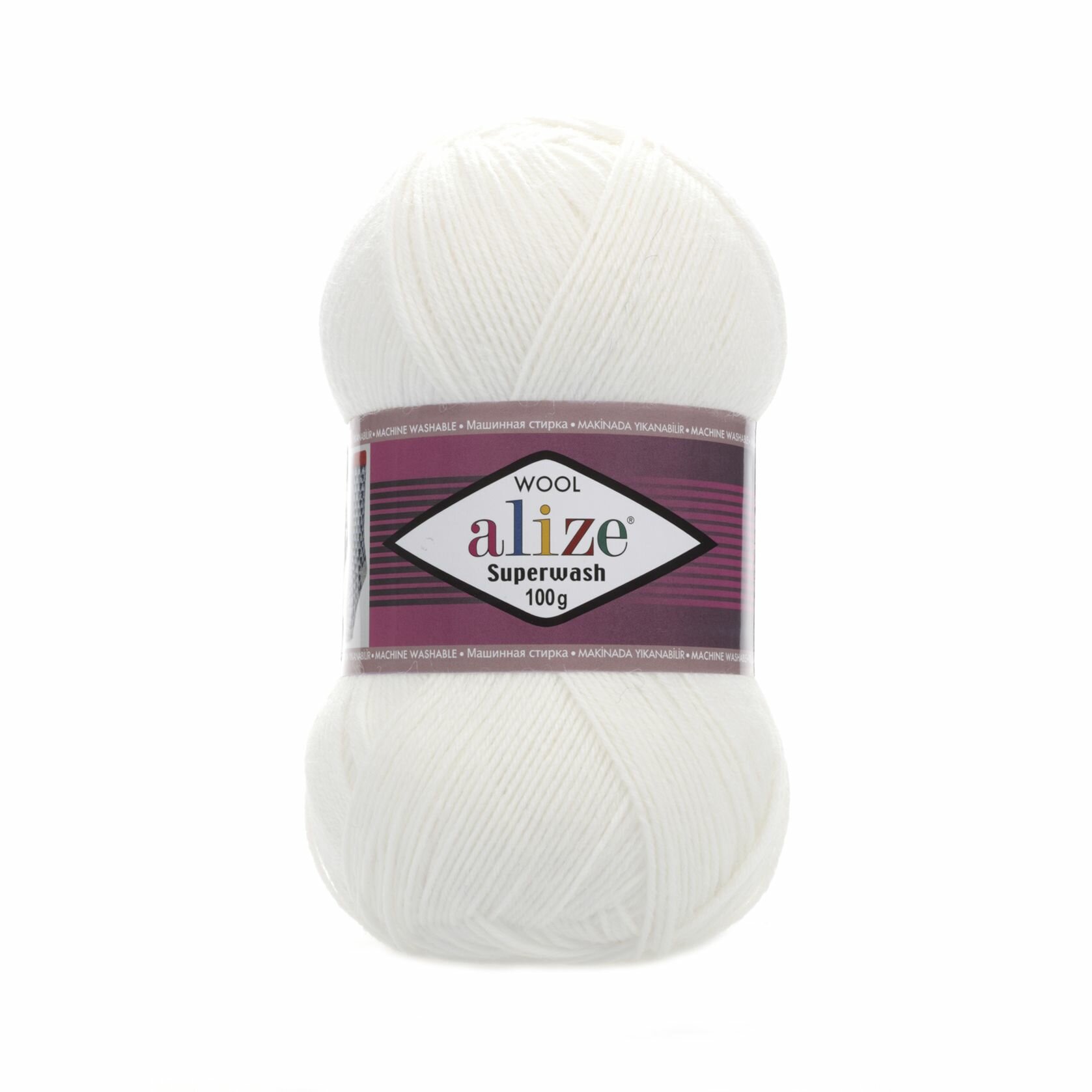 Пряжа Супервош Комфорт Ализе, Superwash Comfort Socks Alize (055), 100г, 420м, 75% шерсть, 25% полиамид (1 шт.)