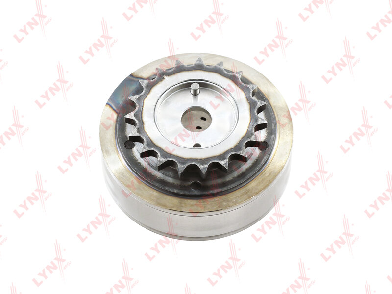 Муфта изменения фаз ГРМ (впуск) LYNXauto TV-0113. Для AUDI Ауди A3 2.0 03-12/A4 2.0 02-08/A6 2.0 05-11/TT 2.0 06-14, SKODA Шкода Octavia(Октавия) I 2.0 04>, VW Фольксваген Golf(Гольф) V-VI 2.0 04>/Jetta(Джетта) III 2.0 05>/Passat(Пассат) 2.0 05-10/Scirocc