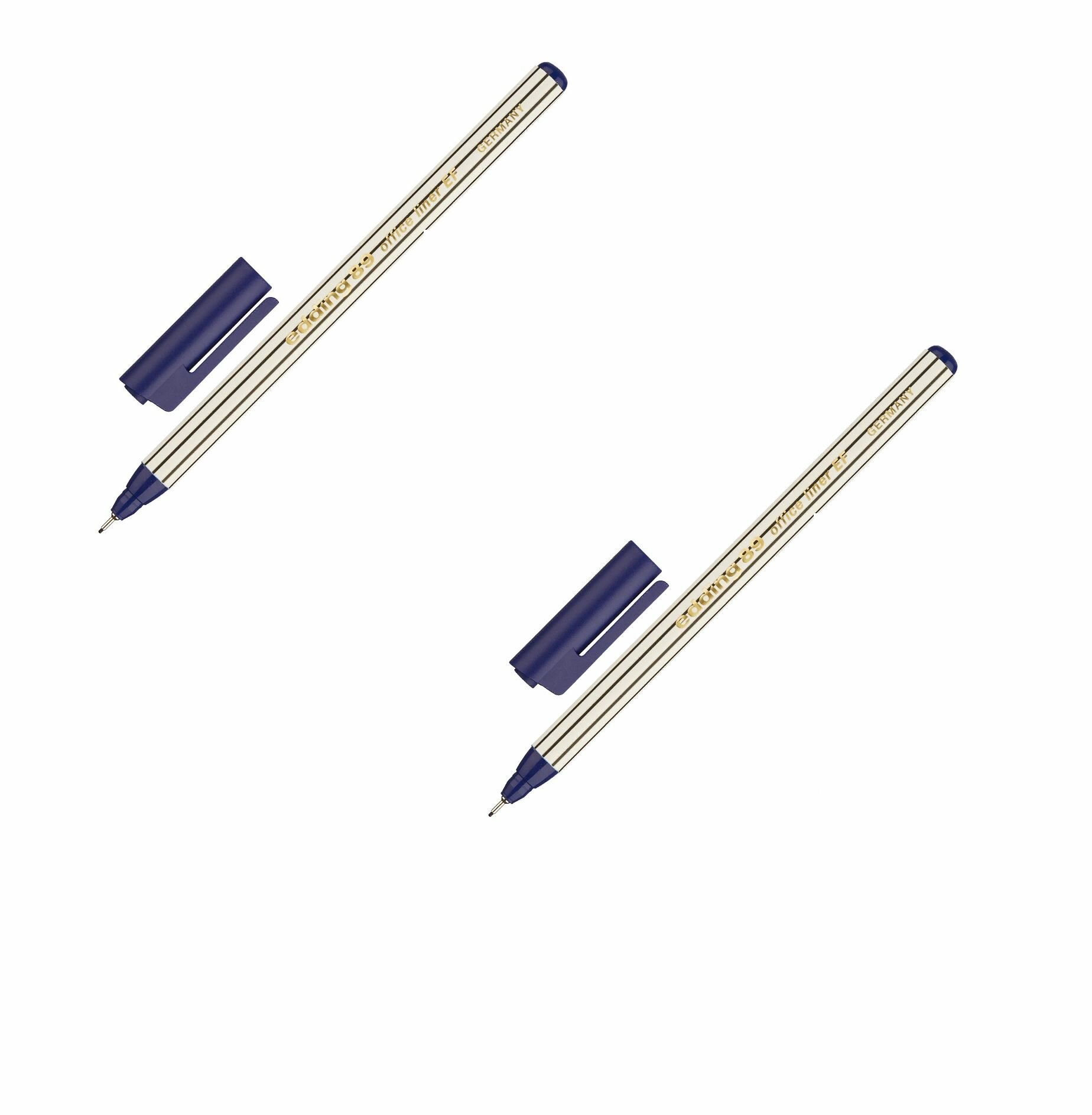 Edding Линер 0,3мм, синий, 2 уп