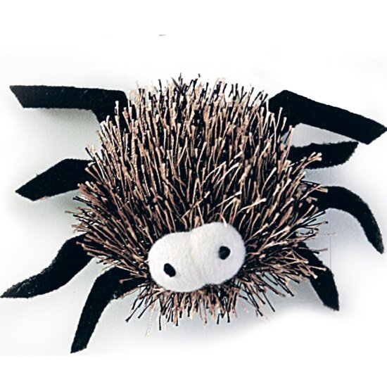 Игрушка для кошек Gigwi Паучок 6см, серия CATCH & SCRATCH