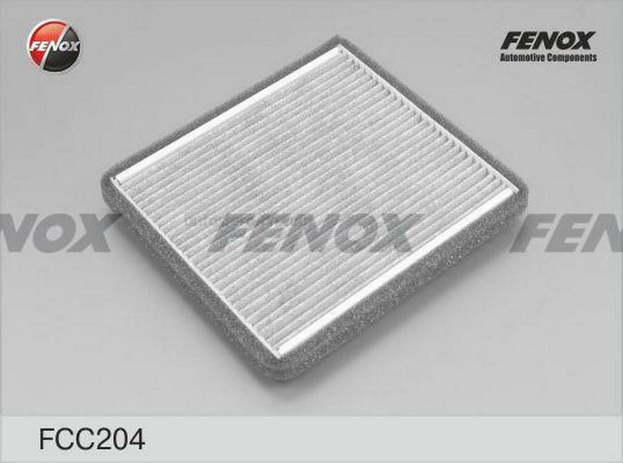 FENOX FCC204 Фильтр салона CHERY TIGGO 4/5/7/8/PRO/MAX/ARRIZO 8/EXEED LX/RX/OMODA C5/JAECOO J7 угольный
