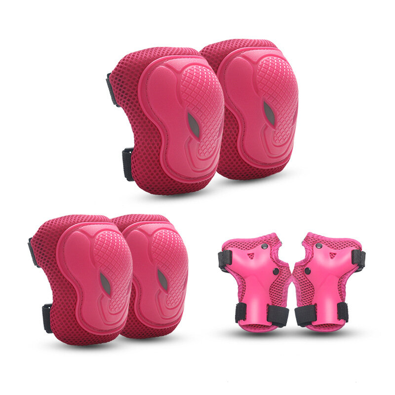 Детская защитная экипировка для роликовых коньков, комплект велосипедного шлема, беговел, велосипед, скейтборд, экипировка для катания, спортивные наколенники для внешней торговли.