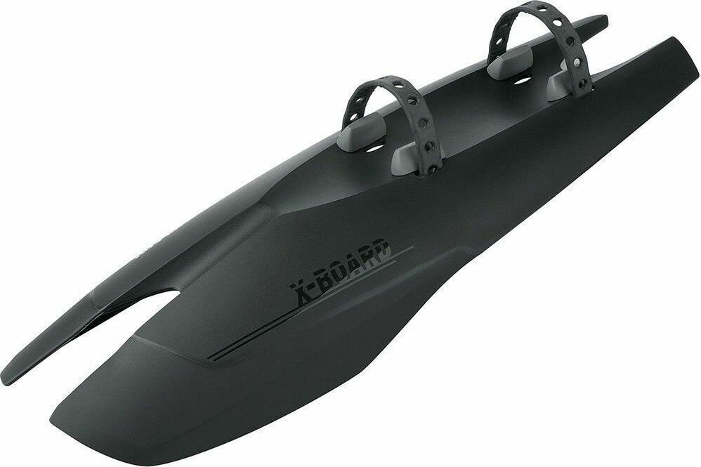 Крыло-щиток на нижнюю трубу велосипеда SKS X-BOARD DARK. Черный