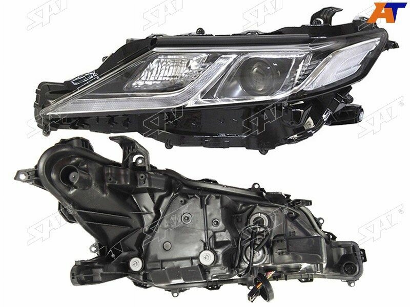 . SAT Фара для TOYOTA CAMRY 18-20 левая (1 LED полоса)