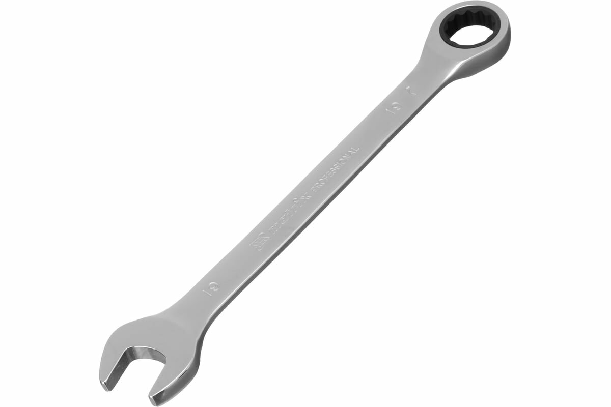 Ключ комбинированный трещоточный 19мм Professional MATRIX