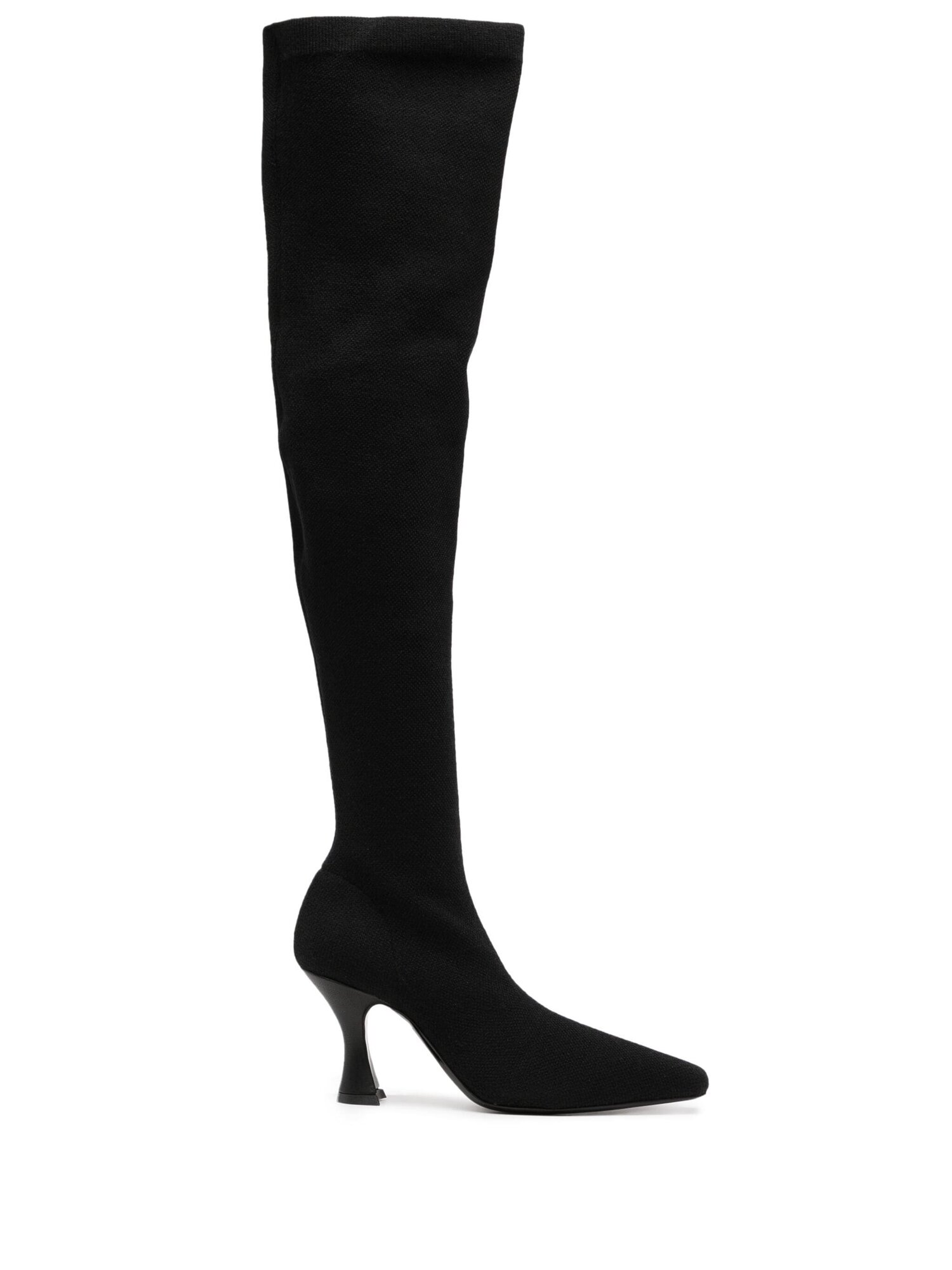 Ботинки 80mm leather knee boots