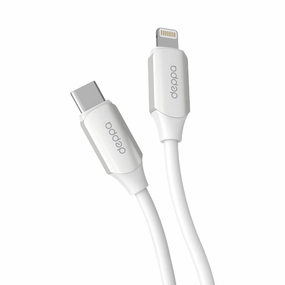 Кабель для телефона USB Type-C, 1.2м, Deppa 72537-OZ / Без заводской упаковки