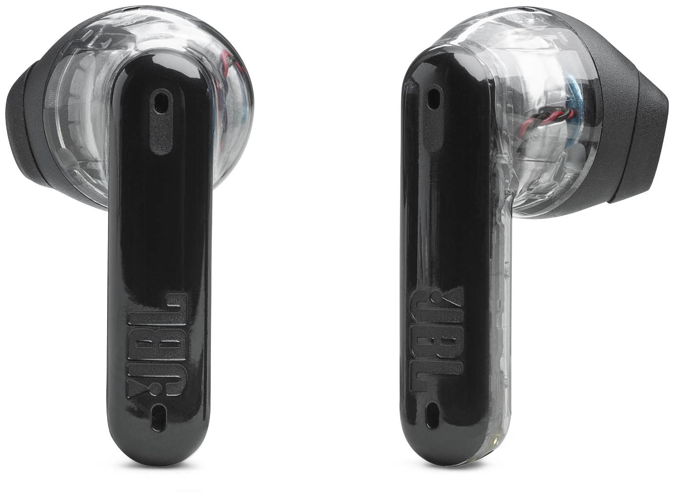 Гарнитура вкладыши JBL Tune Flex Ghost черный беспроводные bluetooth в ушной раковине (JBLTFLEXGBLK)