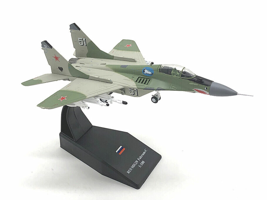Самолет МИГ-29 (Россия) [Готовая модель] (1:100) [51]