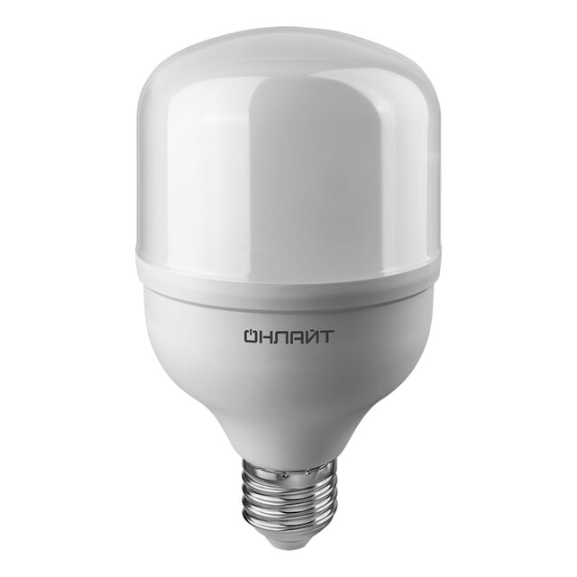 Онлайт светодиодная лампа цилиндр 30Вт E27 2400 лм 4000K нейтрального света для дома