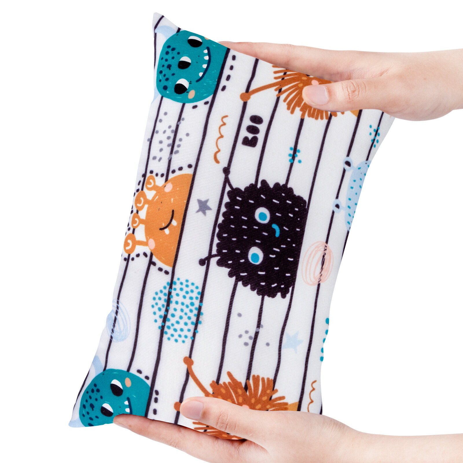 Подушка Для Путешествий: Размер 28х18х6 см Съемный Моющийся Чехол Компактная Поддержка Шеи - Мягкая Дышащая Ткань Для Спины И Поясницы Подушка Для Детей И Взрослых В Самолете И Автомобиле