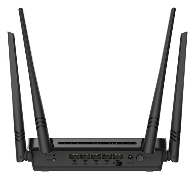 D-Link DIR-822/RU/E1A Беспроводной двухдиапазонный маршрутизатор AC1200 Wave 2 с поддержкой MU-MIMO и EasyMesh