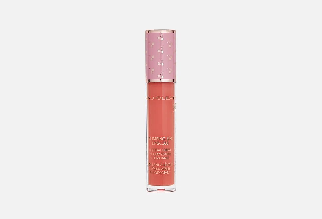 Блеск для губ увлажняющий Naj Oleari Plumping Kiss, тон 05 peach sorbet, 6 мл