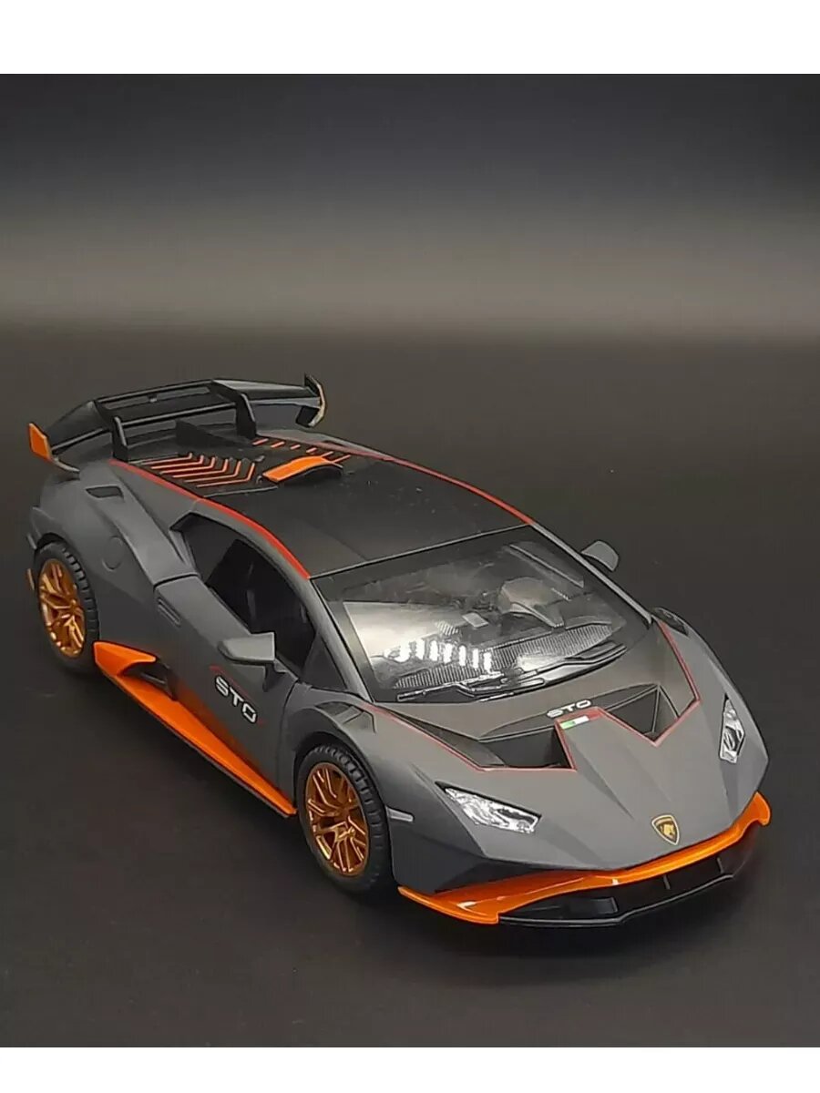 Игрушечная машинка Ламборгини Хуракан инерционная 1:24