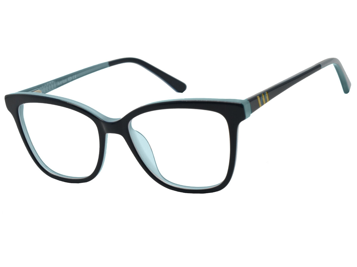 Оправа для очков BANISS BSJ5127 C03 пол Детские форма оправы Кошачий глаз цвет оправы Голубой, Чёрный