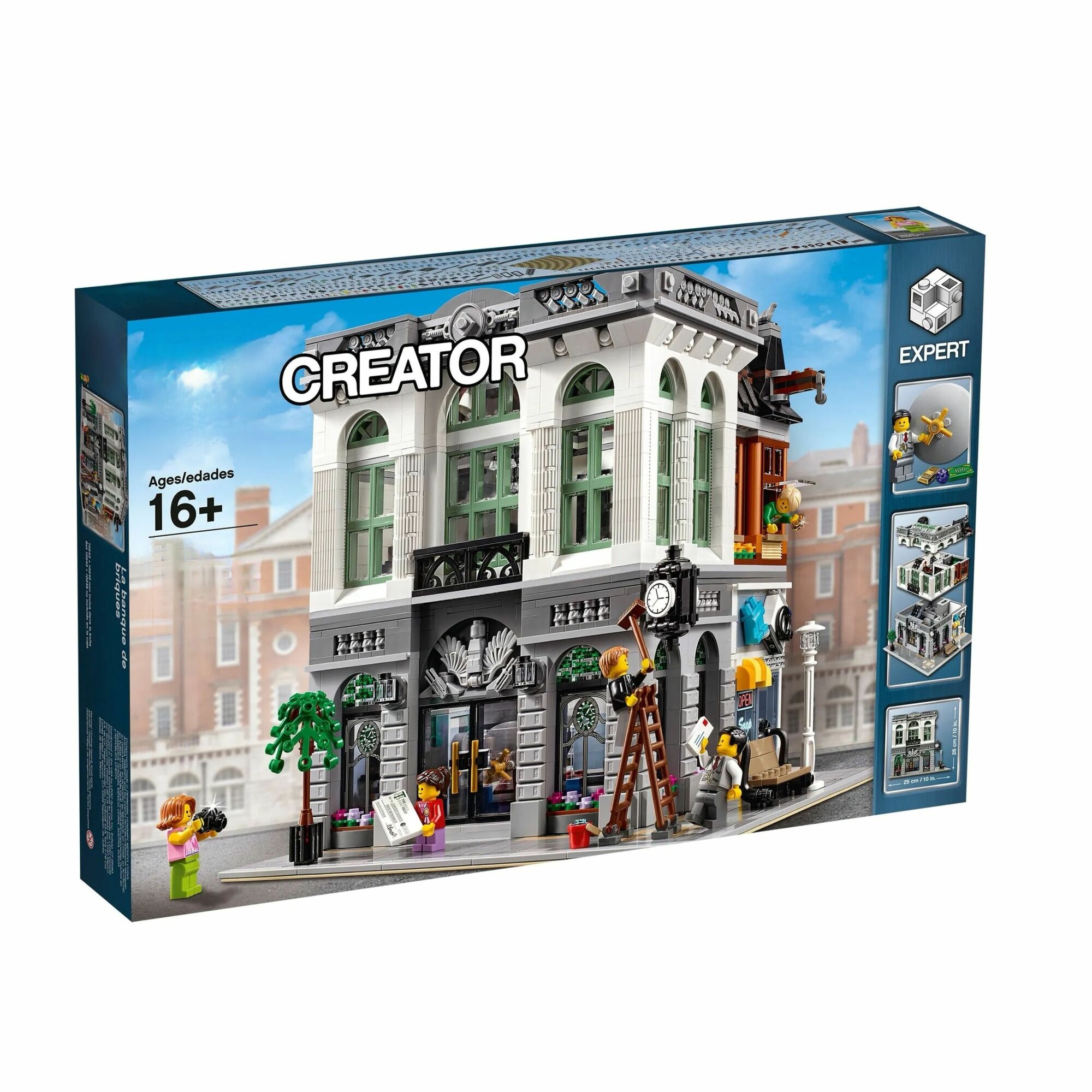 Подарок из кирпичей, серии "BRICK BANK", Совместимость 10251 2380 pcs Строительные игрушки Рождественский подарок