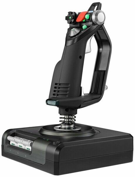 Джойстик Logitech G Saitek X52 Pro Flight Control System 945-000003