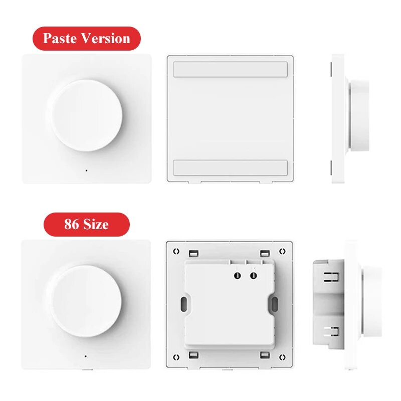 2шт Yeelight Smart Dimmer Switch, белый — фото 1