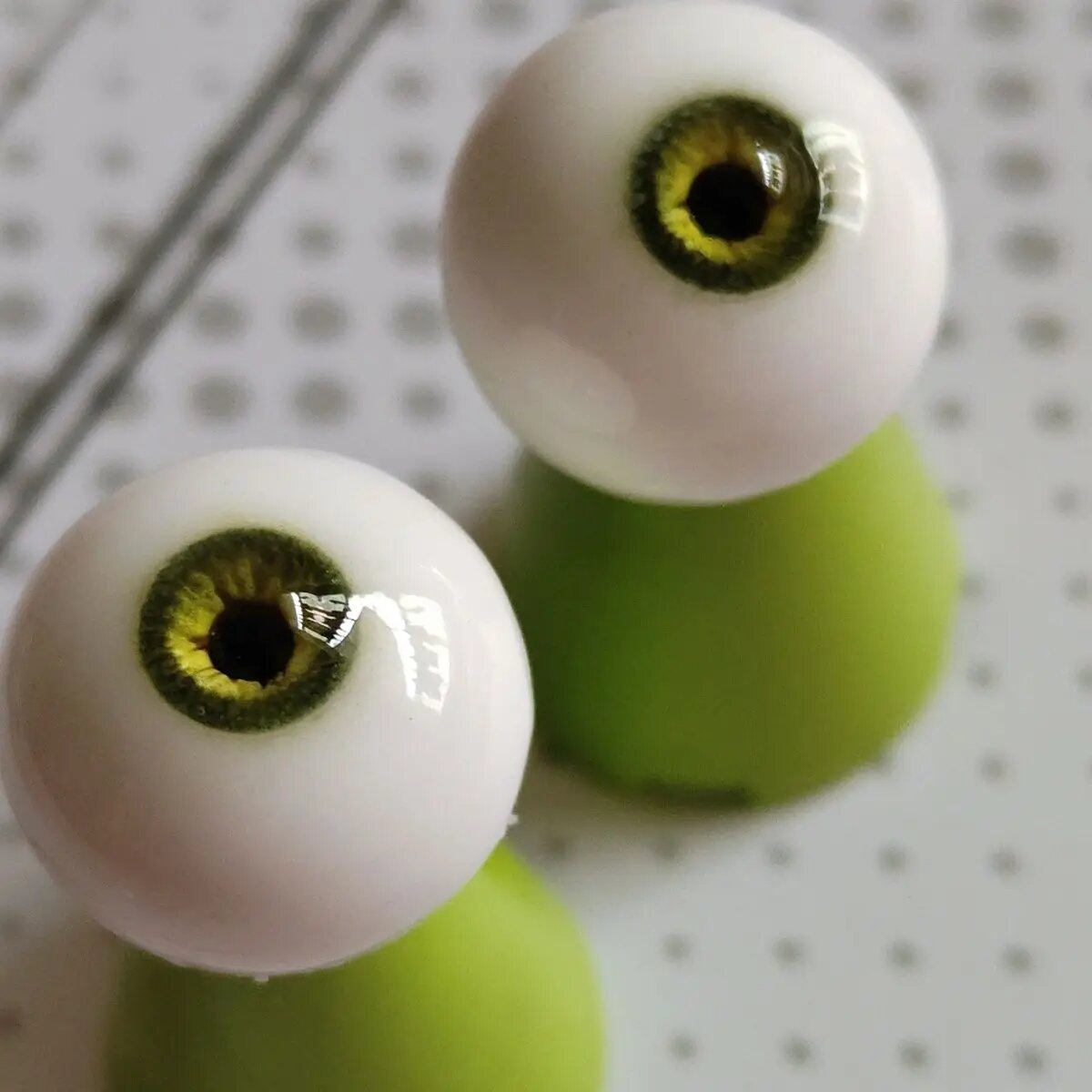 Гипсовые глаза для кукол BJD, цвет 05, 12mm-5