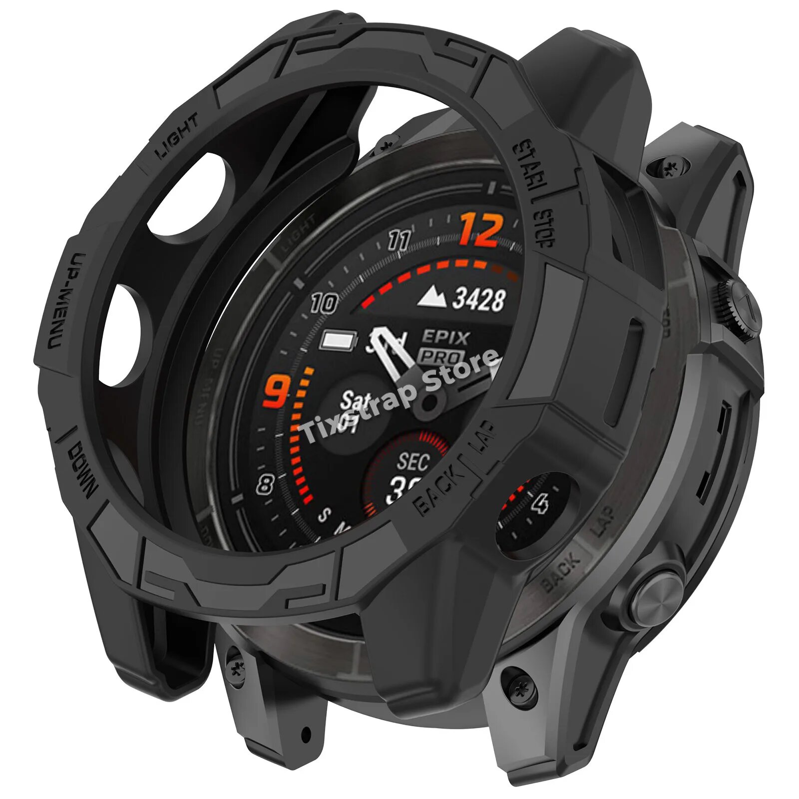 Чехол для Garmin Fenix 7X Epix Pro, черный