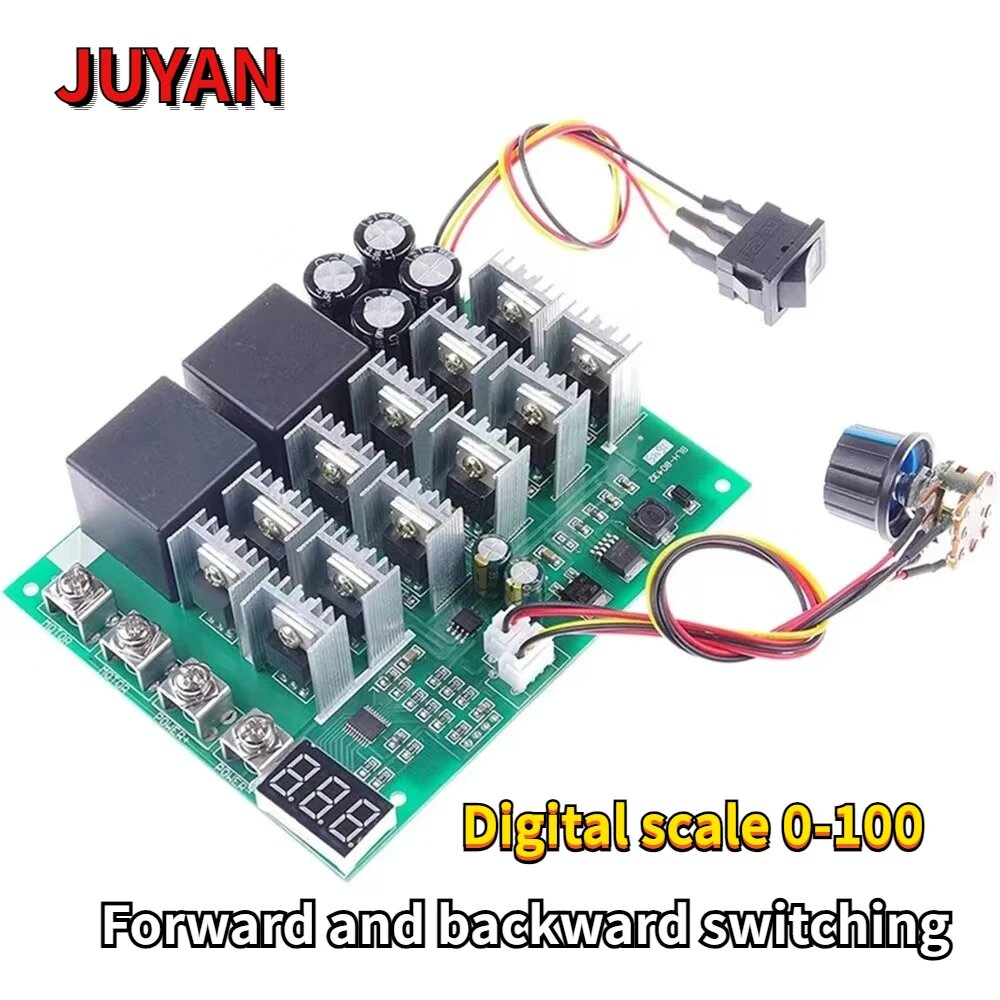 Контроллер двигателя DC 60A 10-55V