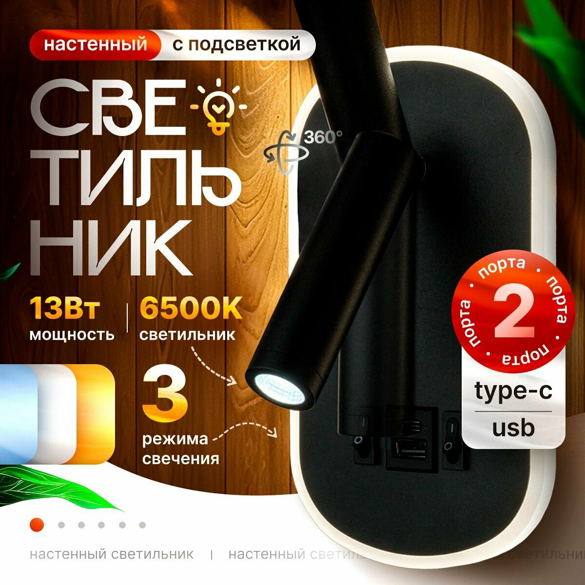 Настенный светильник