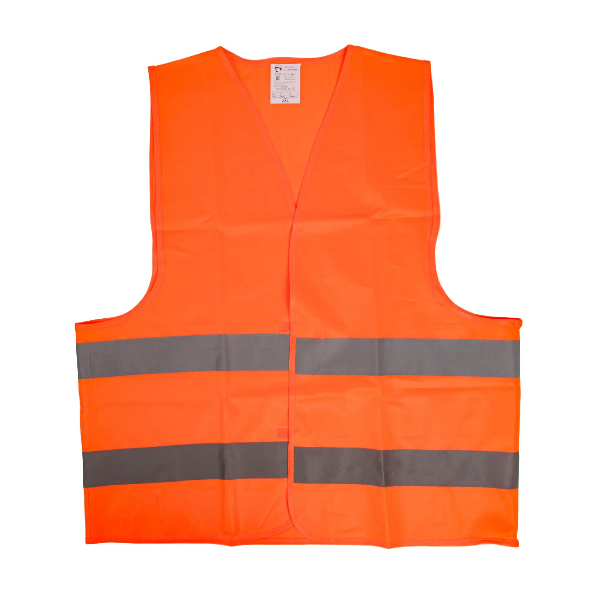 Жилет сигнальный Росмарка ЖИЛ4106 цвет оранжевый плотность 120 гр. размер XXL