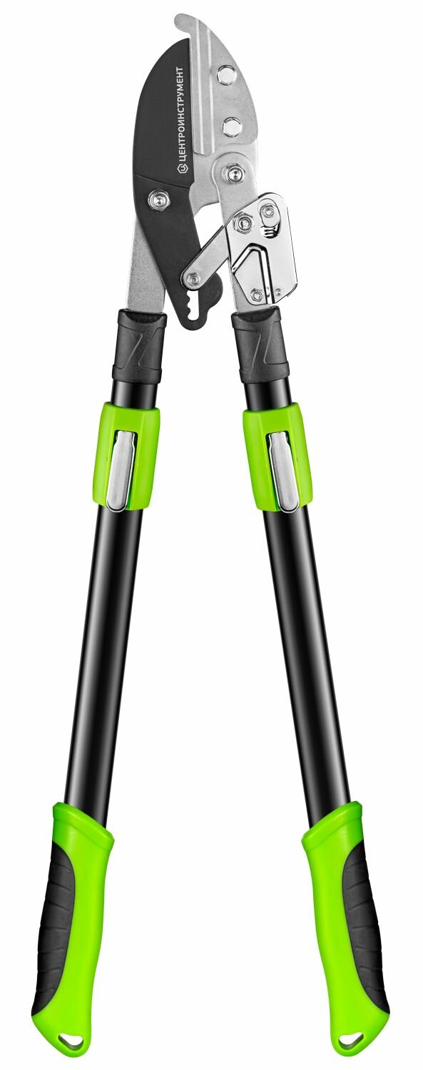 Сучкорез контактный, D45 мм, храповый механизм, телескопические рукоятки 690-1000 мм, Центроинструмент, арт.0208