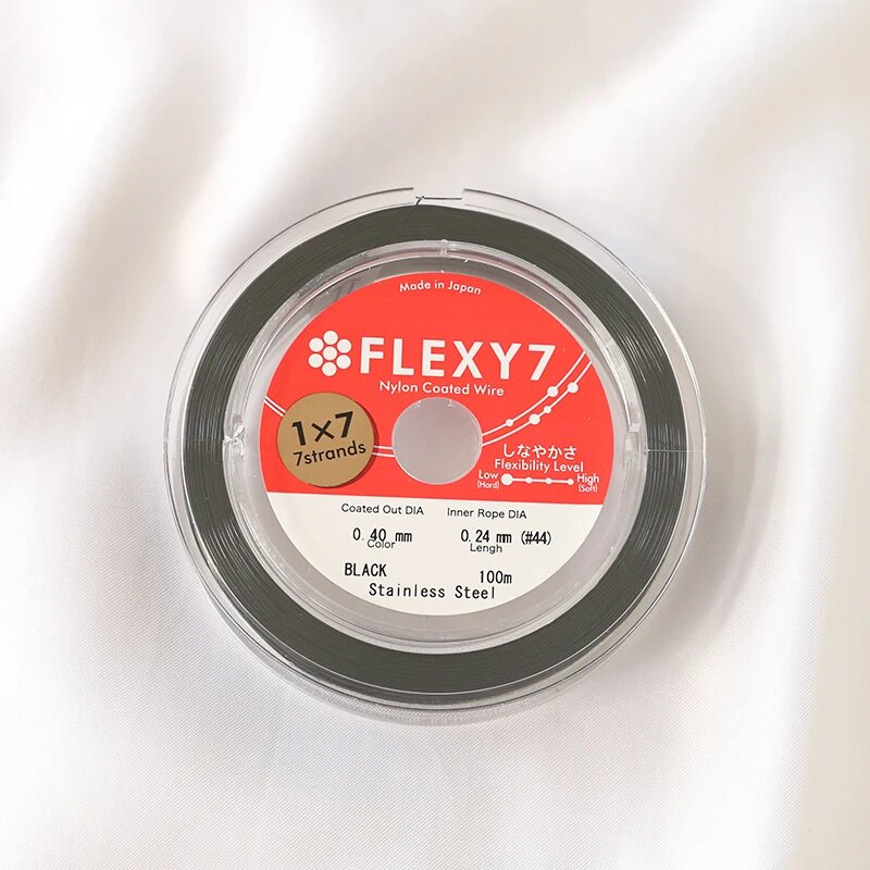 1 метр, Япония Flexy7, импортная мягкая стальная проволока, 7 нитей, ювелирная линия, сделай сам, жемчужная нить ручной работы, ожерелье, браслет, аксессуары