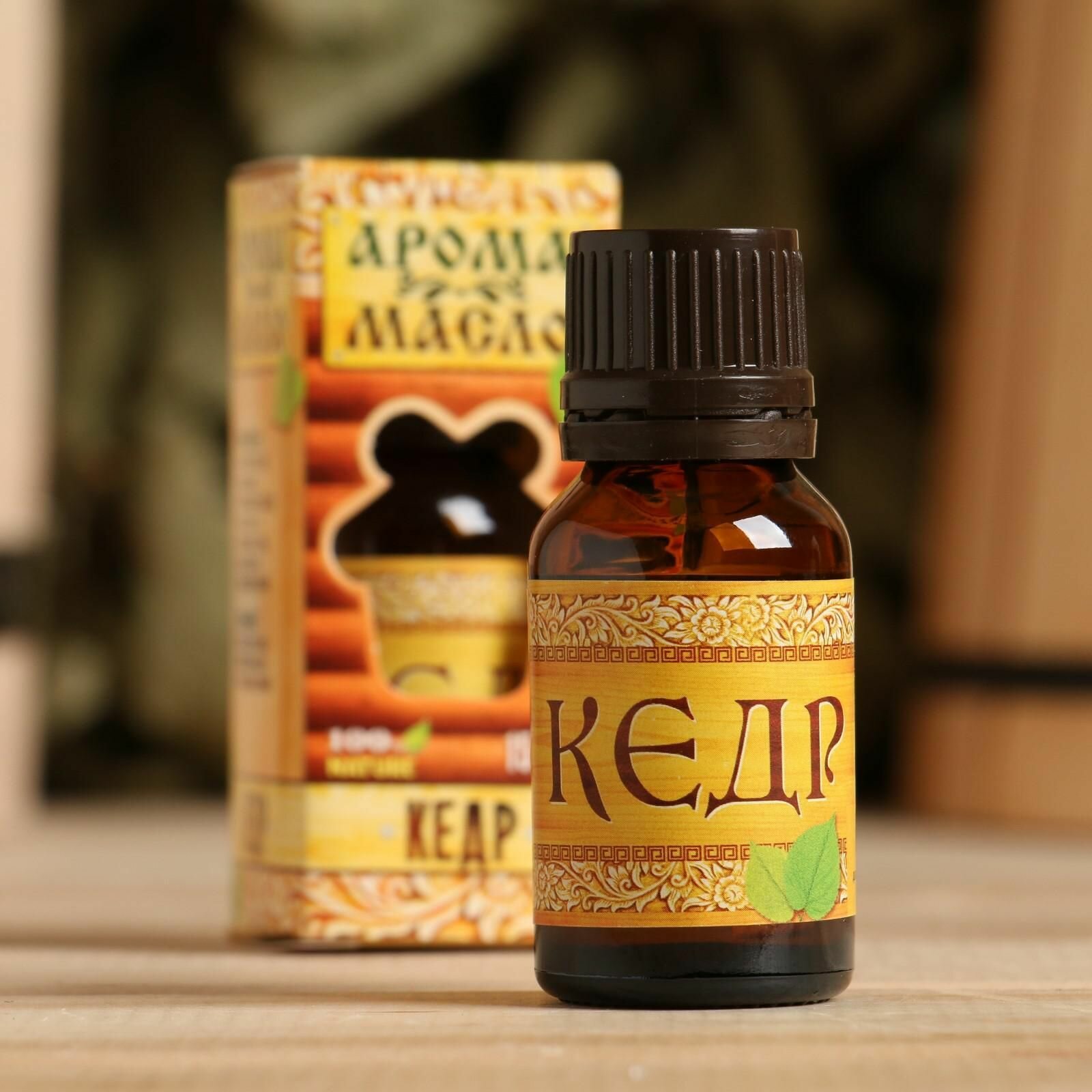 Эфирное масло Банная Забава "Кедр", для бани и сауны, 0,02 л