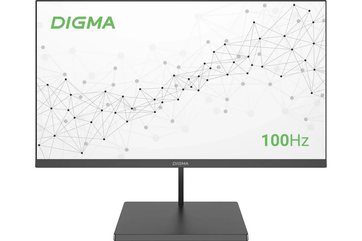 DIGMA Монитор 23.8" Progress 24A501F VA FHD чер 5ms HDMI VGA M/M 100Hz 250cd Ex 1993081