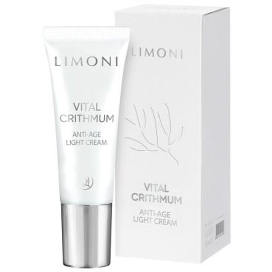 Антивозрастной лёгкий крем для лица Limoni с критмумом 25 мл