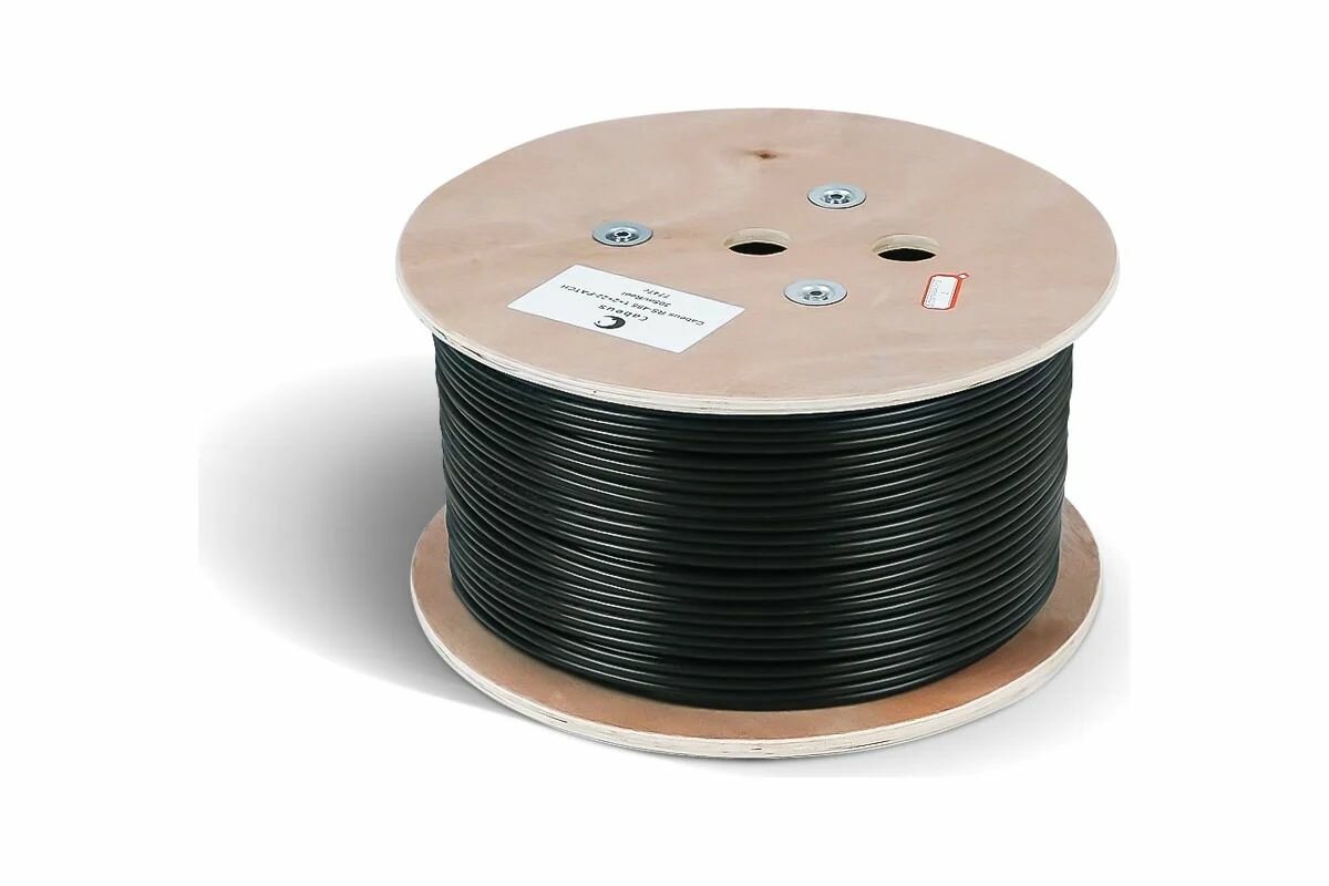 Кабель для интерфейса Cabeus RS-485, 1x2x22 AWG, 120 Oм, многожильный (patch), SF/UTP, -40С- +75С, PVC (305м) RS-485 1x2x22AWG/7