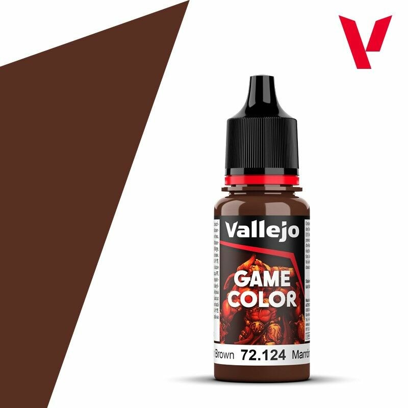 Краска серии "Game Color" Gorgon Brown Vallejo