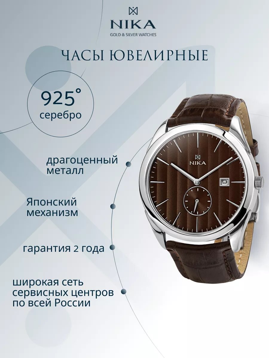 Наручные часы Slimline, серебро