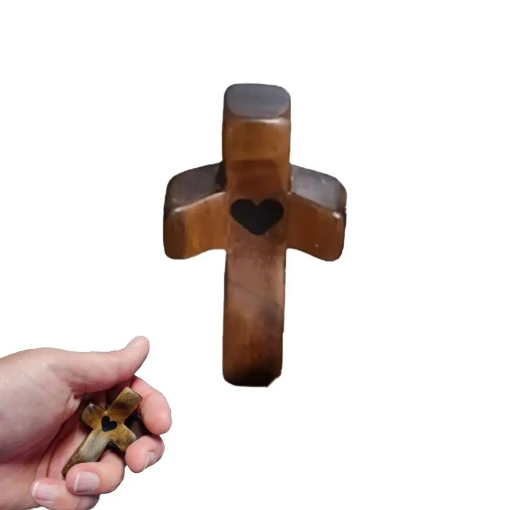 Деревянный крест для снятия стресса