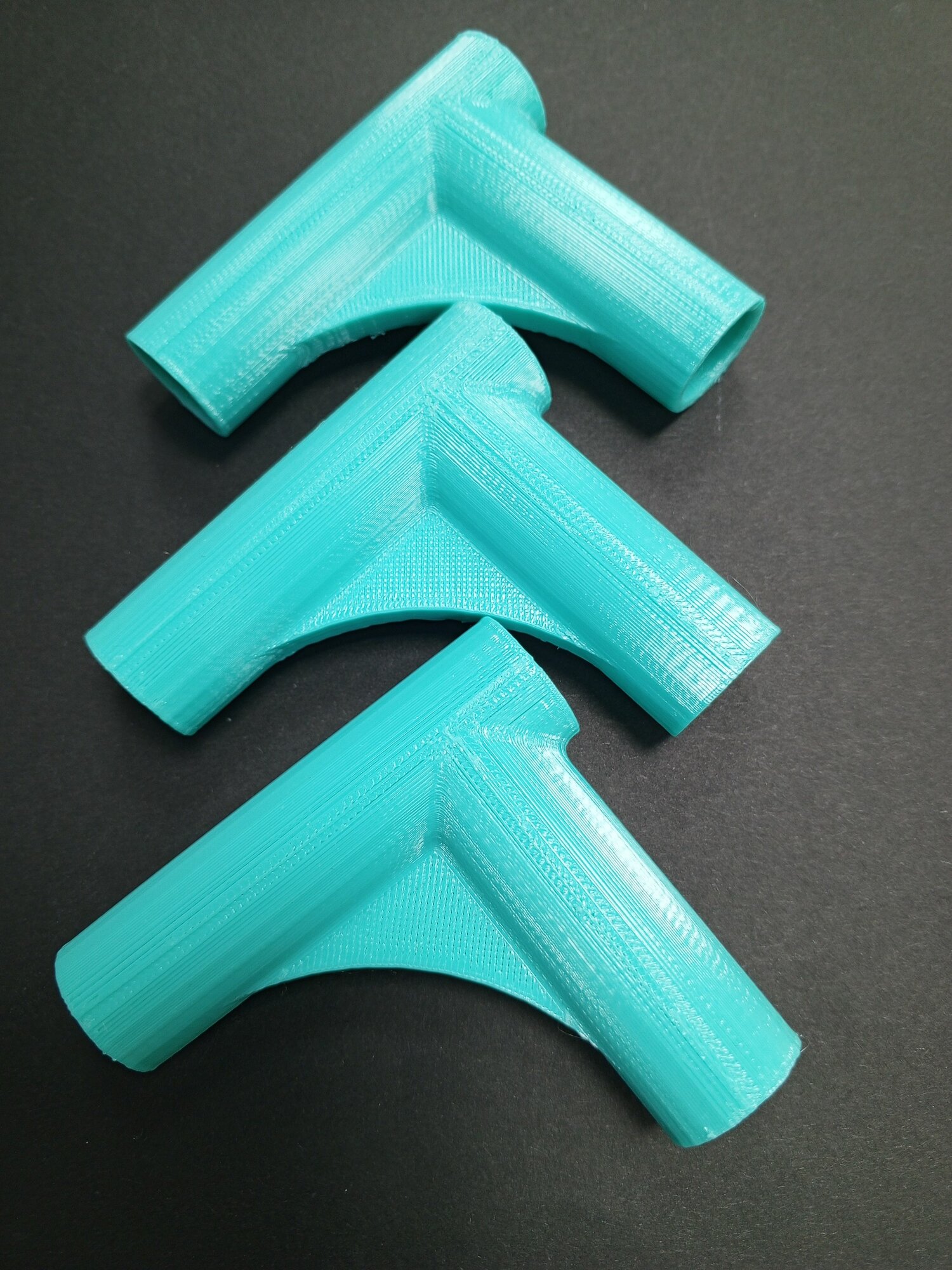 Уголок для напольной сушилки белья 3шт. (Бирюзовый)