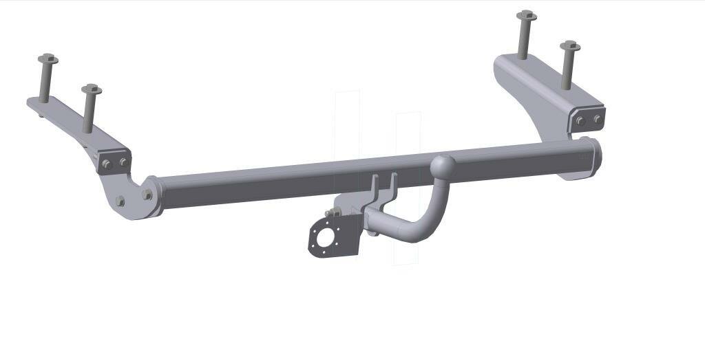 Фаркоп ORIS 2636-A на Citroen C4 sedan 2011 -