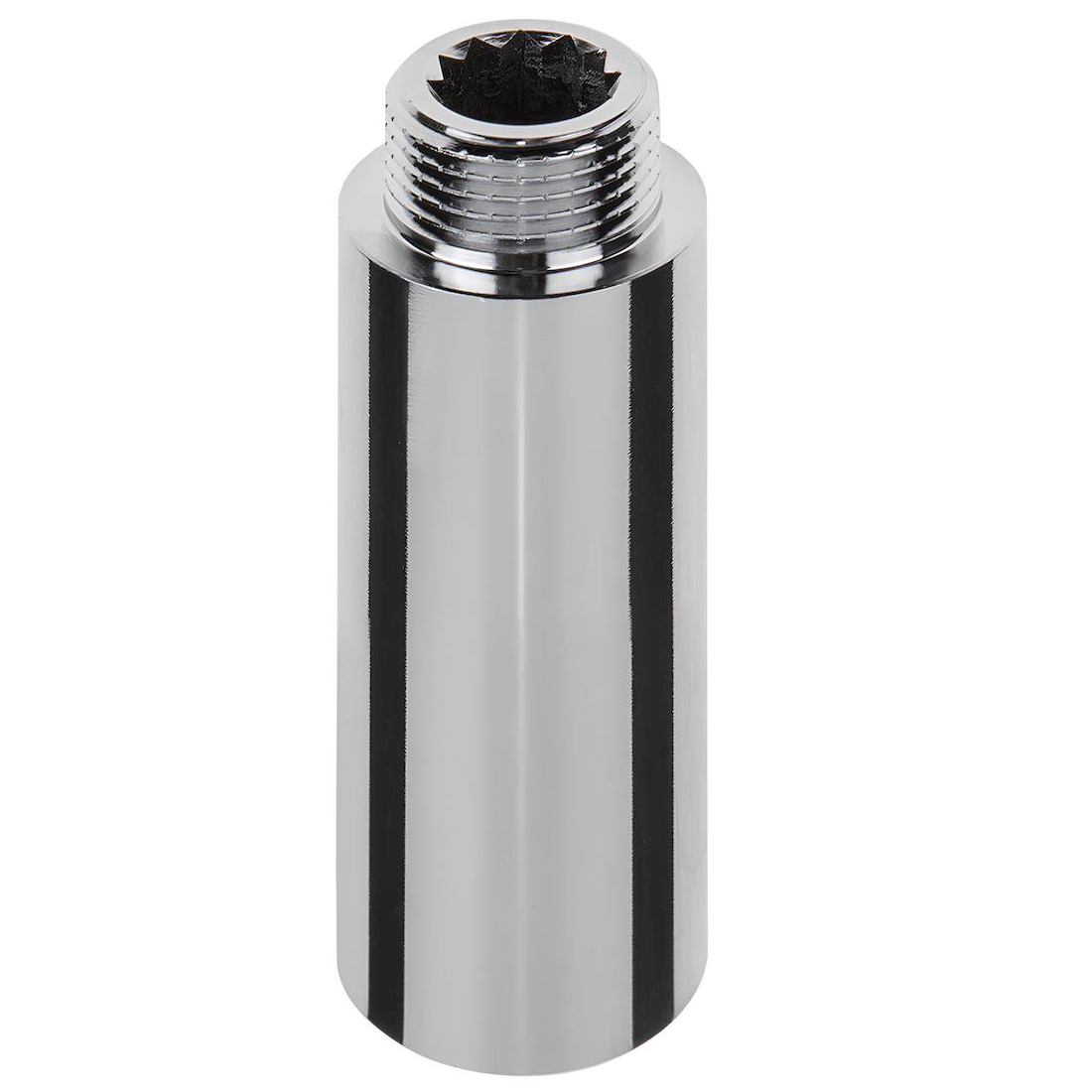 Удлинитель латунный внутренняя-наружная 1/2"х60 мм усиленный AV ENGINEERING хром (AVE301019)