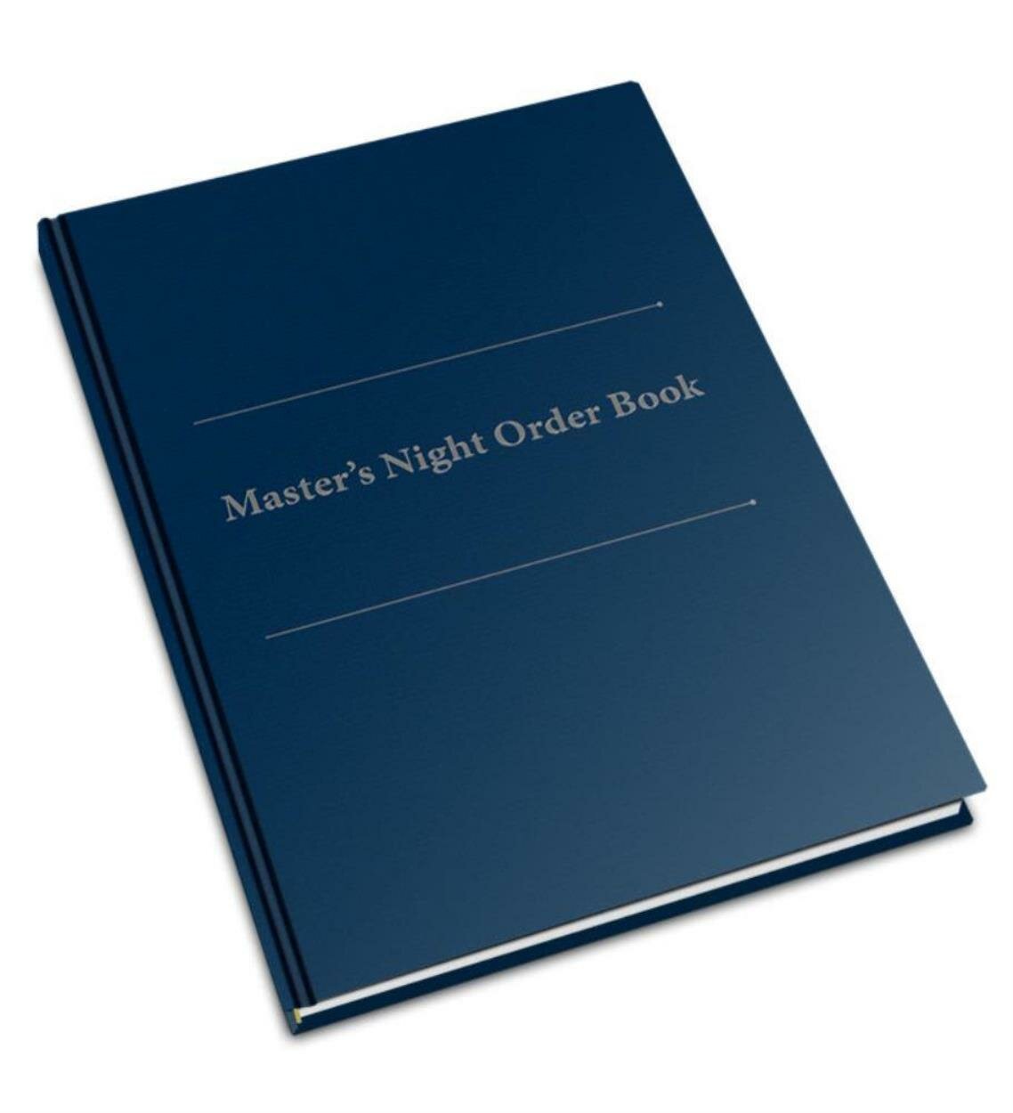 Master's Night Order Book/Книга ночных распоряжений капитана