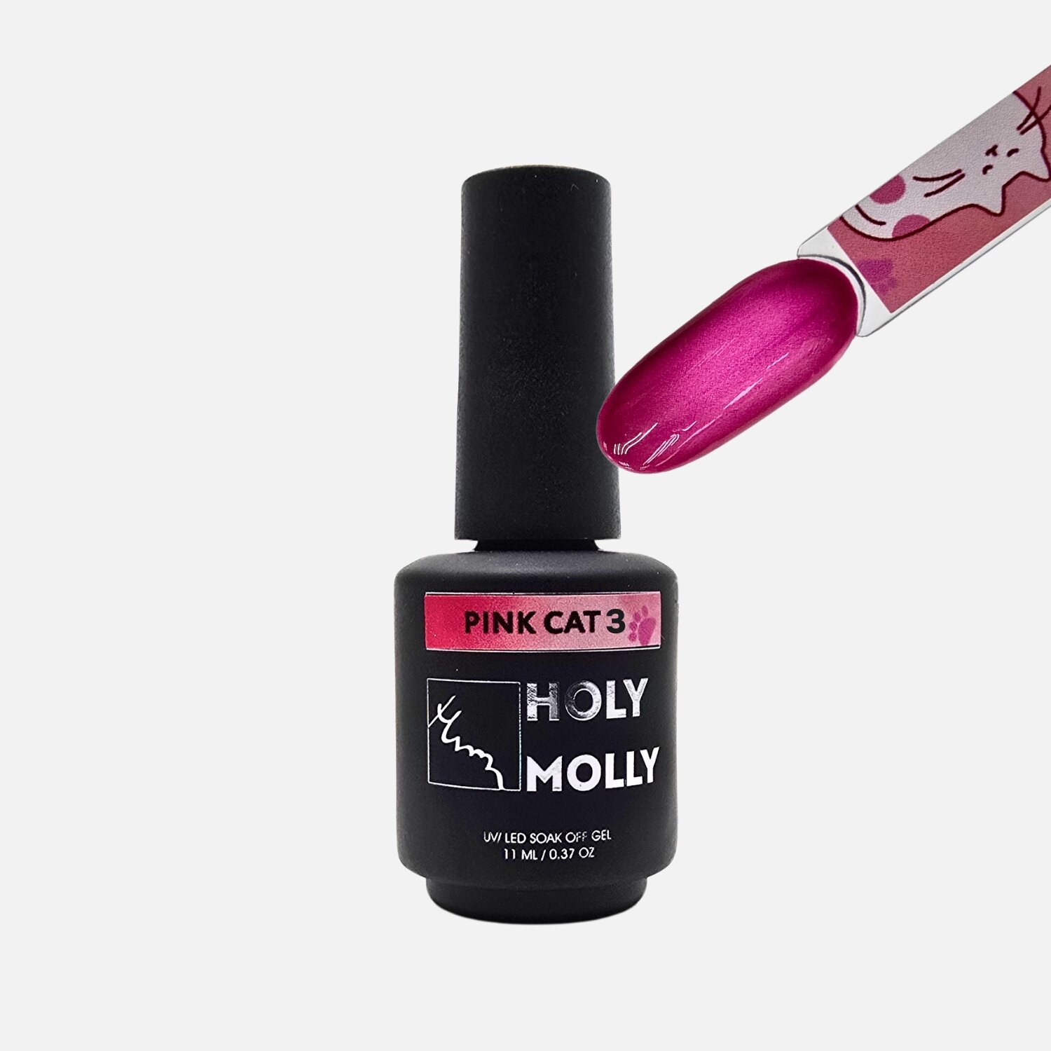 Гель-лак Holy Molly Pink Cat 03 11 мл