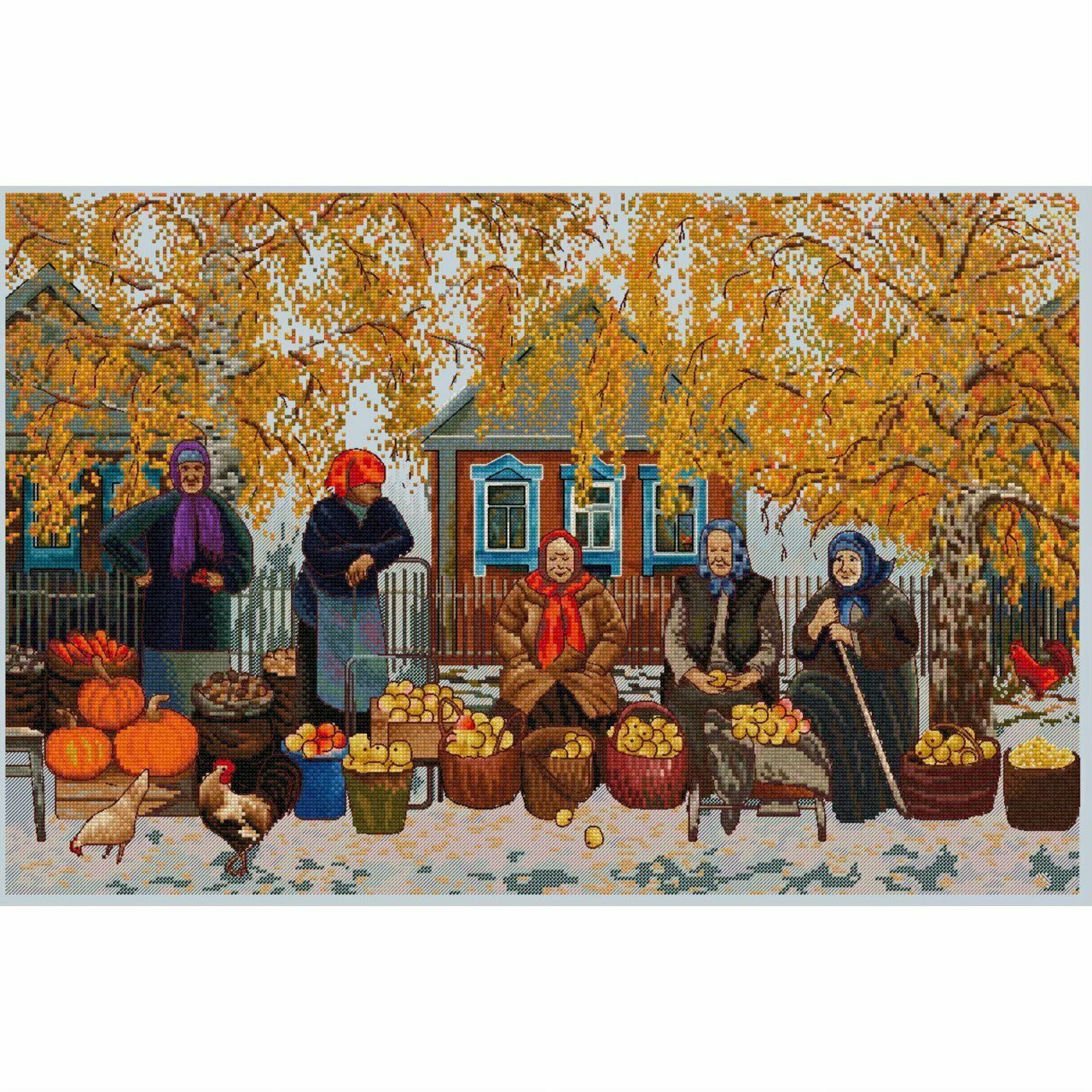 Набор для вышивания крестом "Наши бабушки"